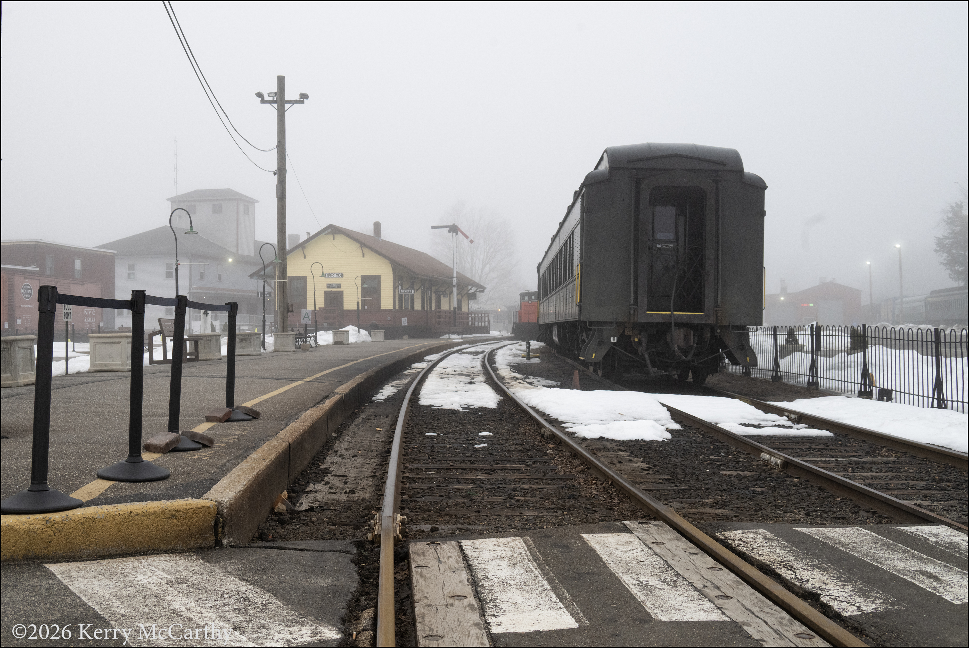 Fog on the Tracks by Kerry McCarthy · 365 Project